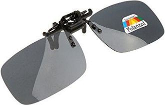 Hellery Lunette de Soleil Homme Polarisées pour Hommes Retro Style - Gris, 13 x 4 cm