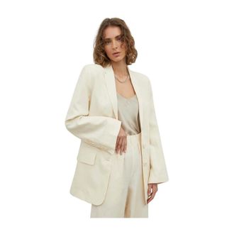 By Malene Birger Porter Blazer - Femme - Vestes - Beige - Taille: 36 FR