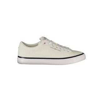 Tommy Hilfiger Wei&szlig;er Herren Sneaker Stilvoll Bequem - - Shoes - Herren - Wei&szlig; - 44 EU