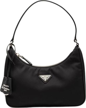 Prada Sac bandouli&egrave;re doccasion - Femme - Pre-owned - Noir - Taille: ONE Size