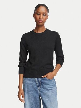 Guess Pullover W6BR01 Z1244 Schwarz Regular Fit