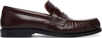 Calvin Klein Slipper Calvin Klein Ess Rubber Loafer Wr Pol Lth HM0HM02171 Dunkelbraun