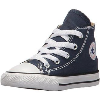 Converse Mixte enfant Chuck Taylor All Star Core Hi Chaussures de Fitness, Blu, 24 EU