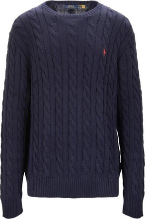 Ralph Lauren Homme, Pulls, Bleu, Taille: L Pull ras du cou