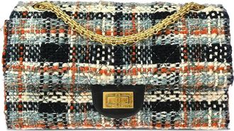 Chanel 2015-2016 tweed shoulder bag - Blau