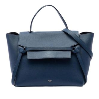 Celine Pre-owned Leder celine-taschen - - Pre-owned - Damen - Blau - ONE SIZE