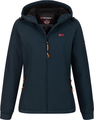 Geographical Norway Softshelljacke Herbst Winter Jacke Softshell Jacke Regen Outdoor Übergangs Jacke