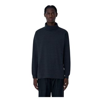 Comme Des Gar&ccedil;ons Turtleneck Gestreifter Pullover - - Sweatshirts & Hoodies - Herren - Grau - S