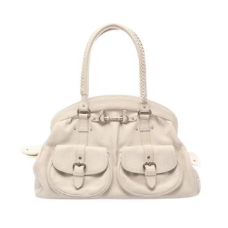 Dior Pre-owned Cuir sacs-dior - Femme - Pre-owned - Blanc - Taille: ONE Size