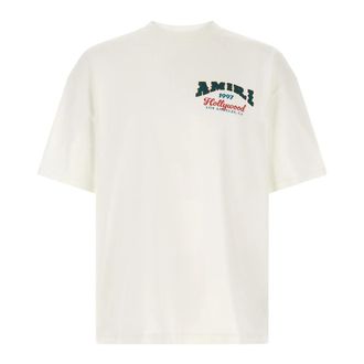 Amiri Hollywood Oversized Tee - - Tops - Herren - Wei&szlig; - 2XL