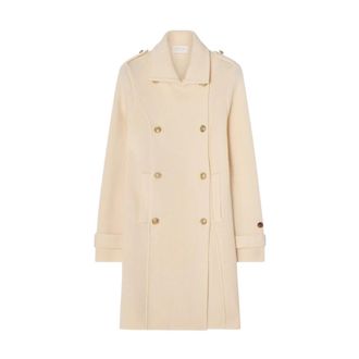 Busnel Femme, Manteaux, Beige, Taille: 46 FR Marina Coat
