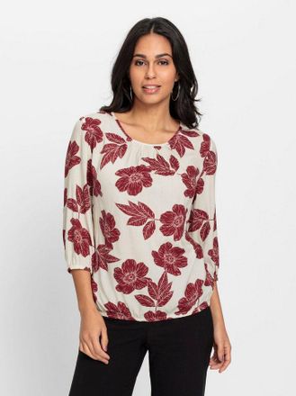 Witt Klassische Bluse Bluse 3/4-Arm