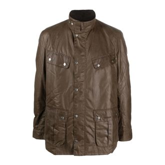 Barbour Duke Waxed Jacket - - Jackets - Herren - Braun - XL