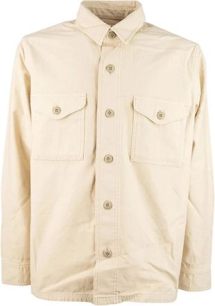 Filson Homme, Chemises, Beige, Taille: XS Field Jac Cotton Shirt