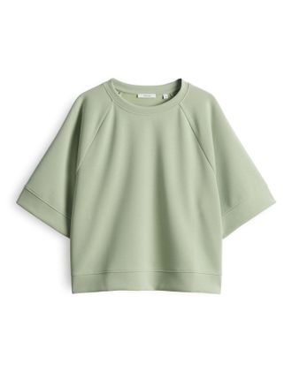 OPUS Damen Sweatshirt | GINUS Loose aus superweichem Modal Mix Green Glow, 42