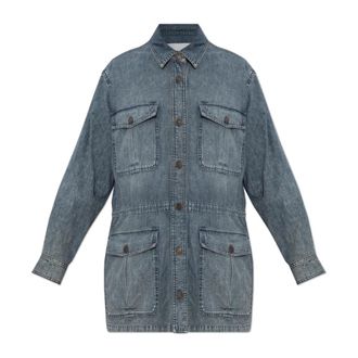 Isabel Marant Nossia Denim Jacket - - Jackets - Damen - Blau - XS