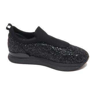 Hogan Glitter Slip On Shoe Restyling - - Shoes - Damen - Schwarzk - 35 EU