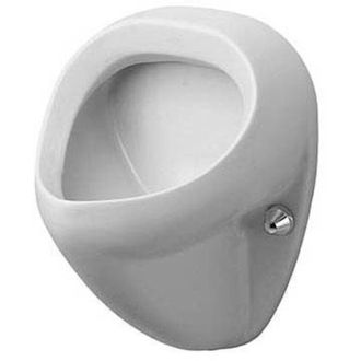 Duravit Design Classics Urinal 350x360x510mm Wei&szlig; Hochglanz geschlossen, Absauger, Zulauf hinten, waagerecht - Duravit