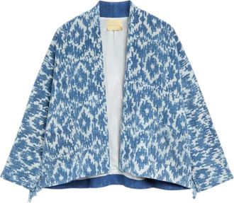 Momoni Femme, Vestes, Bleu, Taille: 40 FR ARA Veste