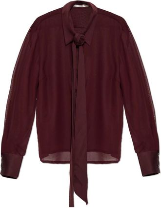 Gestuz Femme, Blouses et Chemises, Rouge, Taille: 36 FR Top Gzlynne