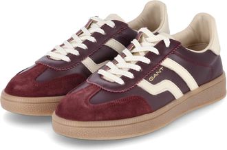 GANT Damen Schn&uuml;rhalbschuh in dunkelrot - Gr. 38