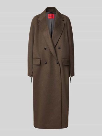 HUGO BOSS Relaxed Fit Mantel mit Woll-Anteil Modell Malini
