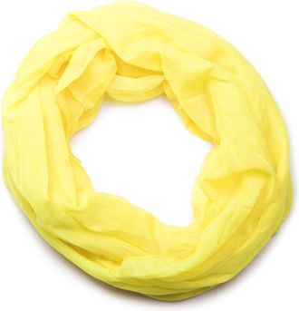styleBREAKER Schlauchschal Seidiger unifarbener Loop