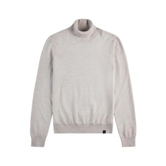 Fay Rollkragenpullover - - Knitwear - Herren - Grau - 2XL