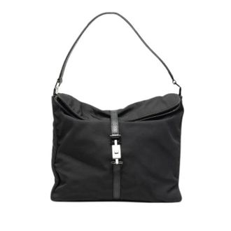 Gucci Sac bandouli&egrave;re Jackie Pre-owned - Femme - Pre-owned - Noir - Taille: ONE Size