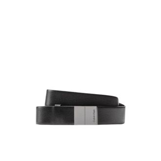 Calvin Klein Iconic Hardware G&uuml;rtel - - Accessories - Herren - Schwarzk - 90 CM