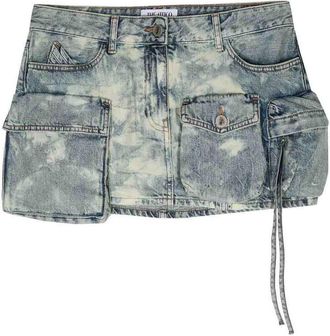 The Attico Minirock - Blau