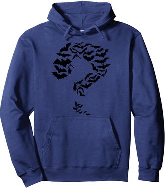 MathWare Nerdy Bats Fragezeichen Fledermaus Biologie Lehrer Pullover Hoodie