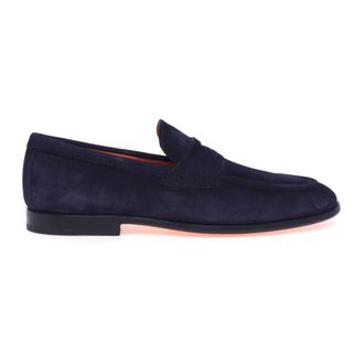 Santoni Herren, Schuhe, Blau, 40 EUGr&ouml;&szlig;e