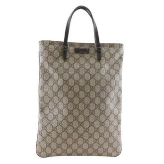 Gucci Pre-owned GG Supreme Canvas Tote Bag - - Pre-owned - Herren - Braun - ONE SIZE