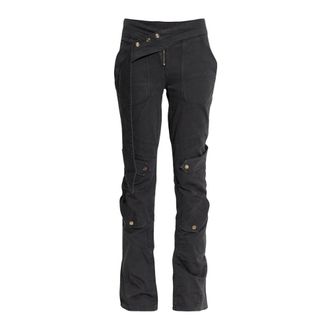 Blumarine Jeans &Eacute;vas&eacute;s - Femme - Pantalons - Gris - Taille: 36 FR