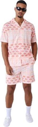 Project X Paris Short de Bain imprimé Streamer Pêche M