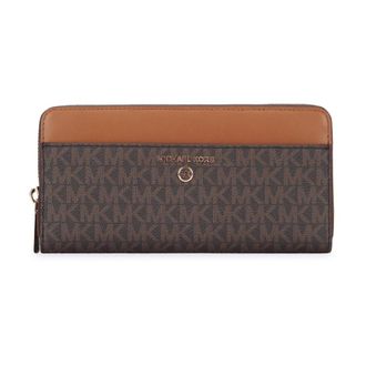 Michael Kors Bedruckte Canvas Brieftasche - - Accessories - Damen - Braun - ONE SIZE