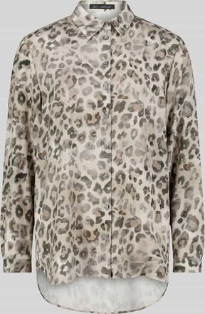 Betty Barclay Longline Langarmbluse mit schimmernder Satinoptik