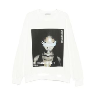 Ih Nom Uh Nit SweaT-shirts - Homme - Sweatshirts et sweats &agrave; capuche - Blanc - Taille: XL