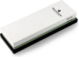 Grunwerg Kombination Double, Stein, 3000/8000 Grit, 18.5 x 6.5 x 3.5 cm