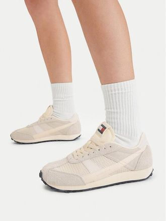 Tommy Jeans Sneakers Tjw Retro Runner Archive EN0EN03013 &Eacute;cru
