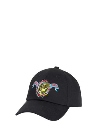 Kenzo Casquette Kenzo en coton avec broderie &laquo; Kenzo Jumping Tiger &raquo;