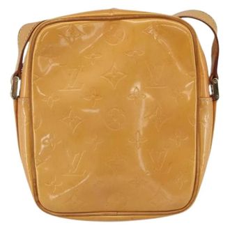 Louis Vuitton Pre-owned Vintage Schultertasche aus Lackleder - - Pre-owned - Damen - Braun - ONE SIZE