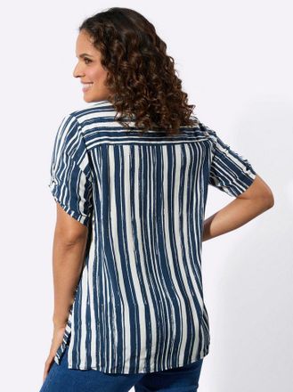 Witt Klassische Bluse Longbluse Kurzarm