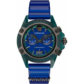 Versace unisex, Accessoires, Bleu, Taille: ONE Size Montre Icon Active