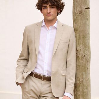 Bexley Veste Lazare - Costume homme beige chin&eacute;