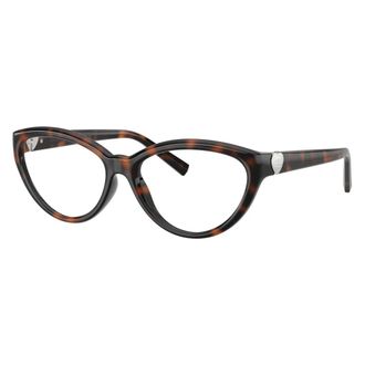 Tiffany & Co. unisex, Accessoires, Brun, Taille: 55 MM Cateye Optical Frame