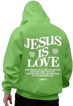 Generic Sweat a Capuche Homme Sweatshirt Hooded Hoodie Pullover Homme Longue Manche avec Doublure en Fleece et Design Th&eacute;matique, Sweatshirt pour Streetwear E