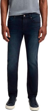 BOSS Herren P-Delaware Delaware Slim-Fit Jeans aus blauem Stretch-Denim Dunkelblau 38/34