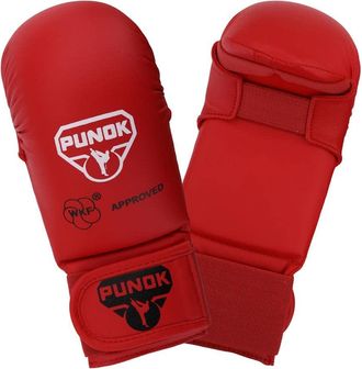 Century Punok Karate Handschuhe f&uuml;r Kumite - WKF-Zertifiziert (Rot, M)
